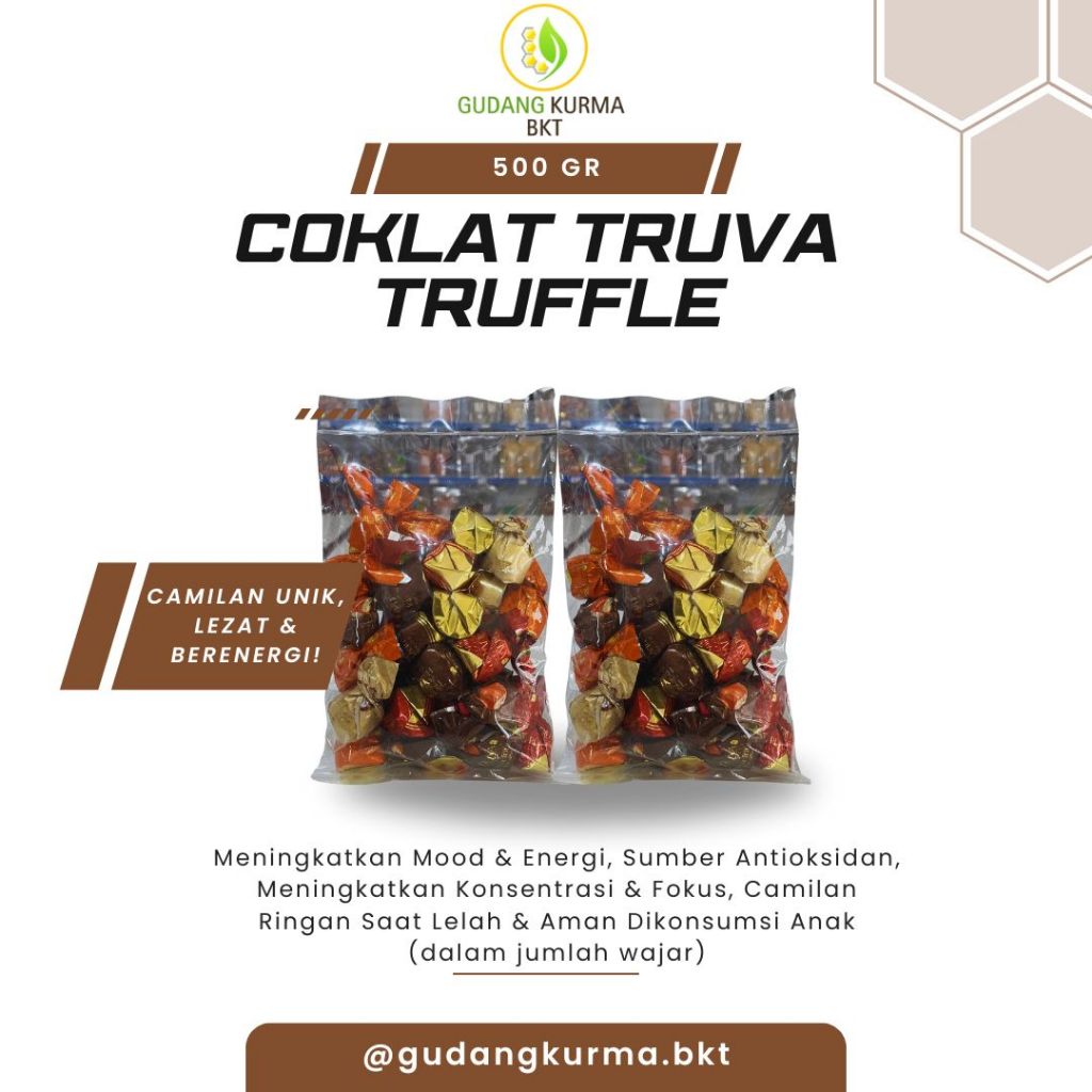 Jual Coklat Truva Truffle 500gr | Cokelat Turkey Premium | Coklat ...