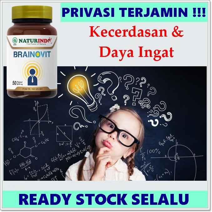 Jual Vitamin Otak Nutrisi Otak Obat Herbal Meningkatkan Daya Ingat Otak ...