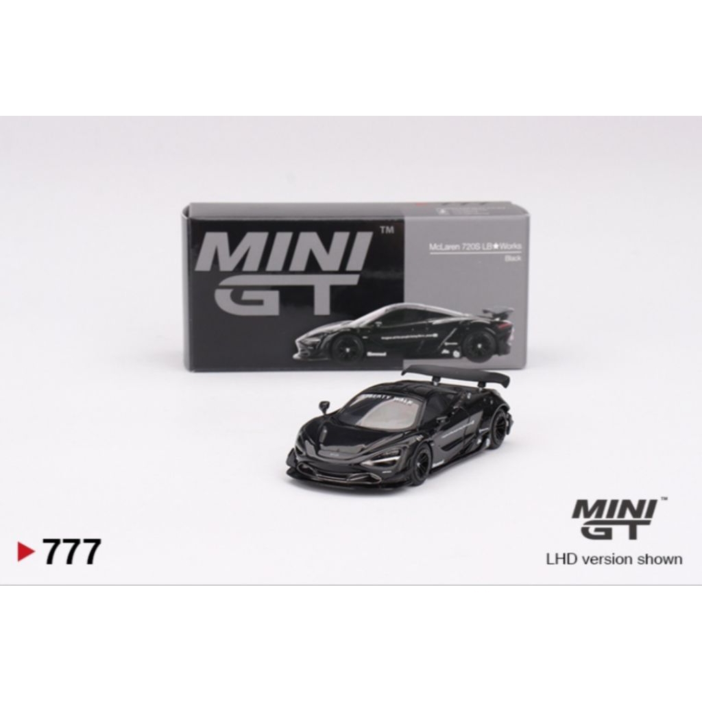 Jual MINI GT 777 McLaren 720S LB Works Black | Shopee Indonesia