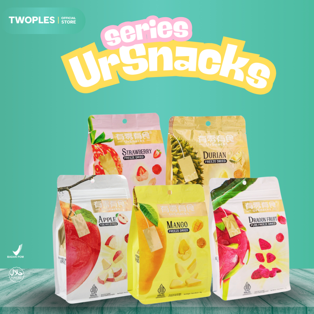 Jual UrSnacks Freeze Dried Cemilan Viral Snack Keripik Buah | Shopee Indonesia