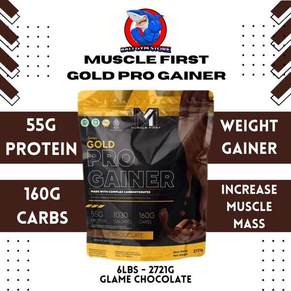 Jual Muscle First Gold Pro Gainer 6 Lbs | Pro Gainer Penambahan Berat ...