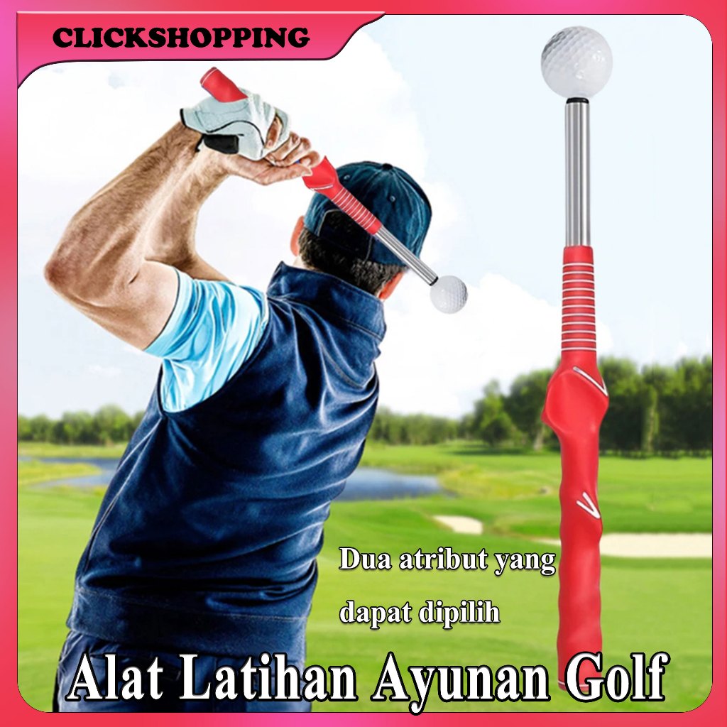 Jual READY Tongkat Latihan Ayunan Golf yang Dapat Disesuaikan, Alat ...