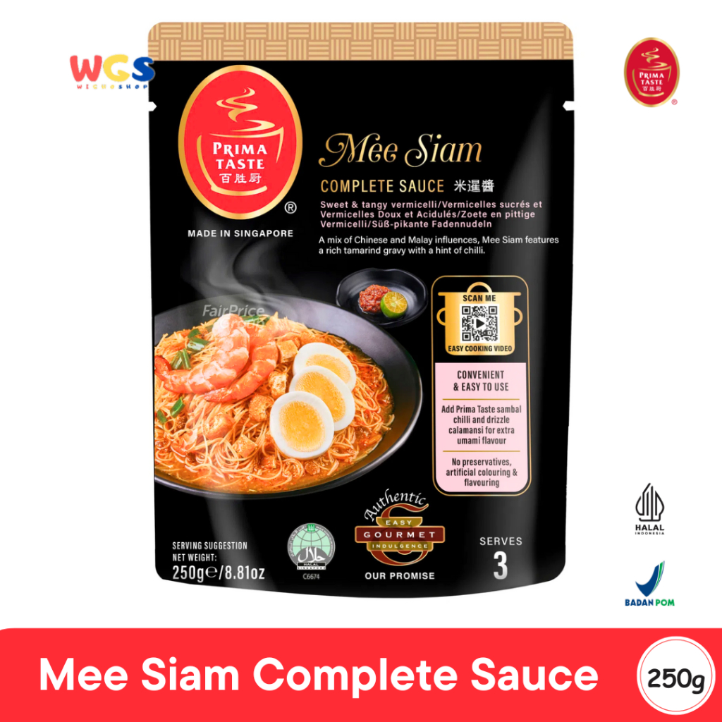 Jual Prima Taste Mee Siam Complete Sauce 250g - Bumbu Instan Asam Manis ...
