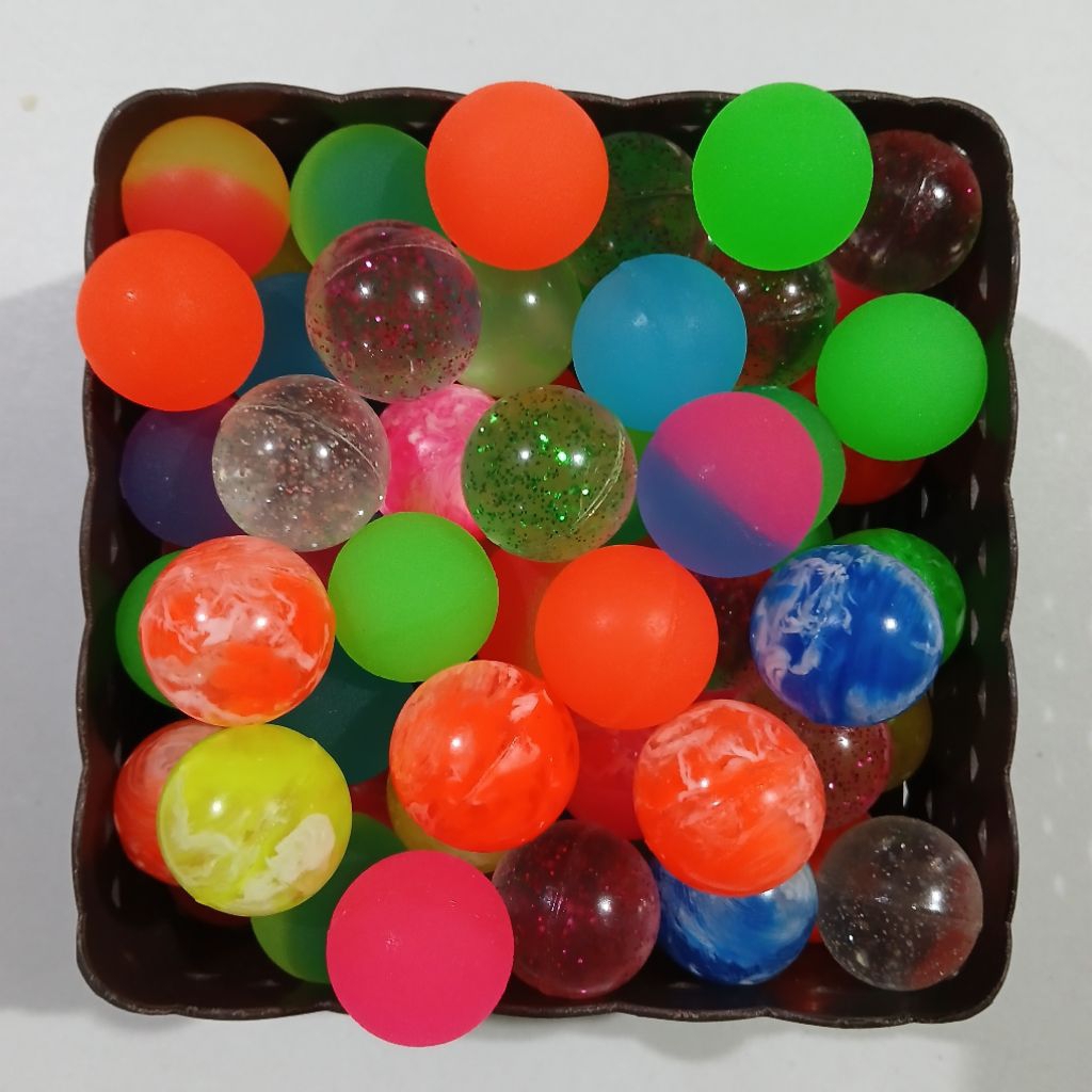 Jual bola bekel mini 1 pak isi 100pcs | Shopee Indonesia
