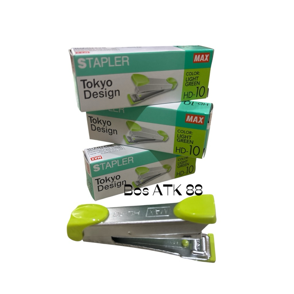 Jual STAPLER MAX GREEN HD-10 ORIGINAL ASLI JAPAN / HEKTER NO 10 ...