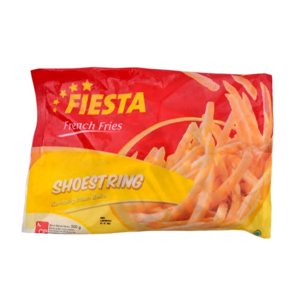 Jual Fiesta Kentang Goreng / Shoestring French Fries 500 gr (Frozen ...