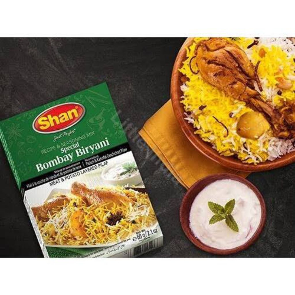 Jual Shan Bombay Biryani 60 gr / Bumbu Instan Shan Bombay Biryani 60 gr ...