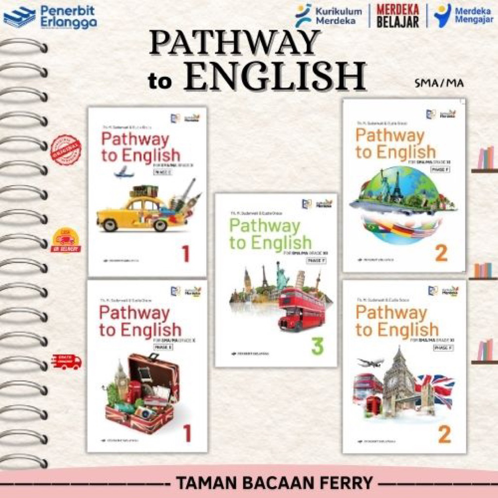 Jual Buku PATHWAY TO ENGLISH SMA/MA Kelas 10-12 (Penerbit Erlangga ...