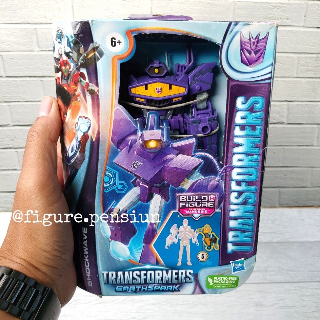 Jual HASBRO TRANSFORMERS SHOCKWAVE DELUXE EARTHSPARK BUILD MANDROID ...