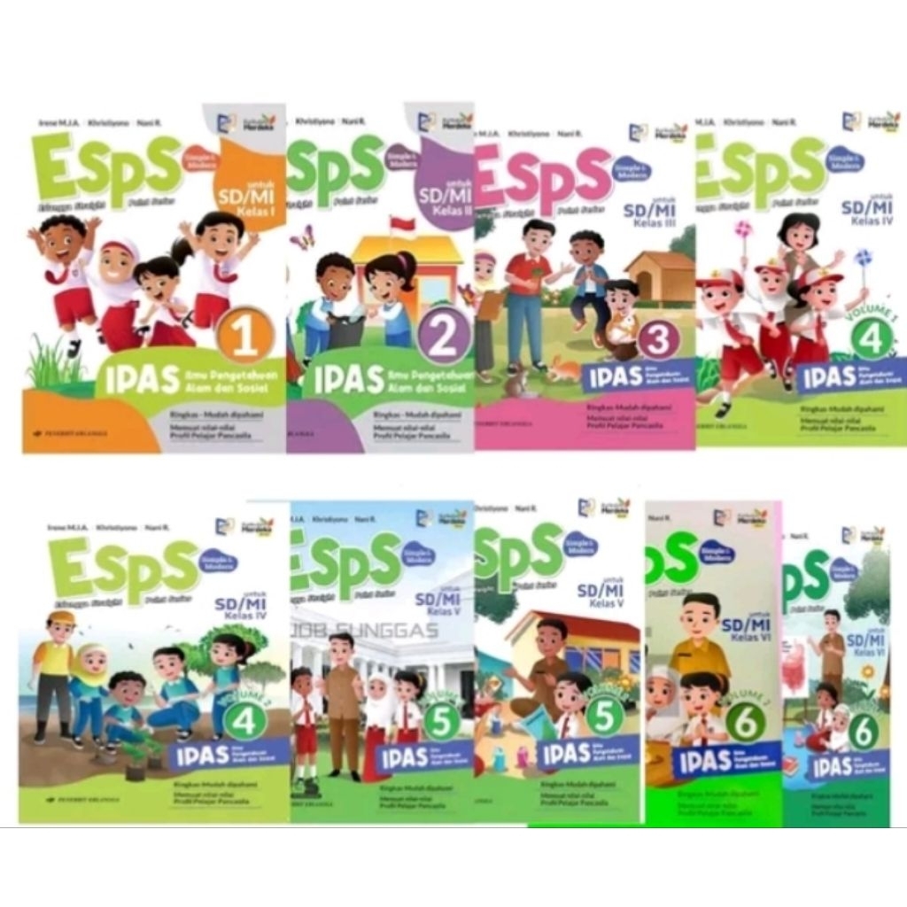 Jual REVISI ESPS IPAS UNTUK SD KELAS 1-6 KURIKULUM MERDEKA | Shopee ...