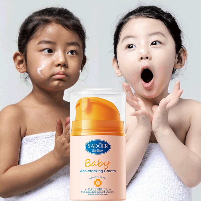 Jual Cream Wajah Bayi 50gr Nourishing Face Cream for Baby & kids Daily ...