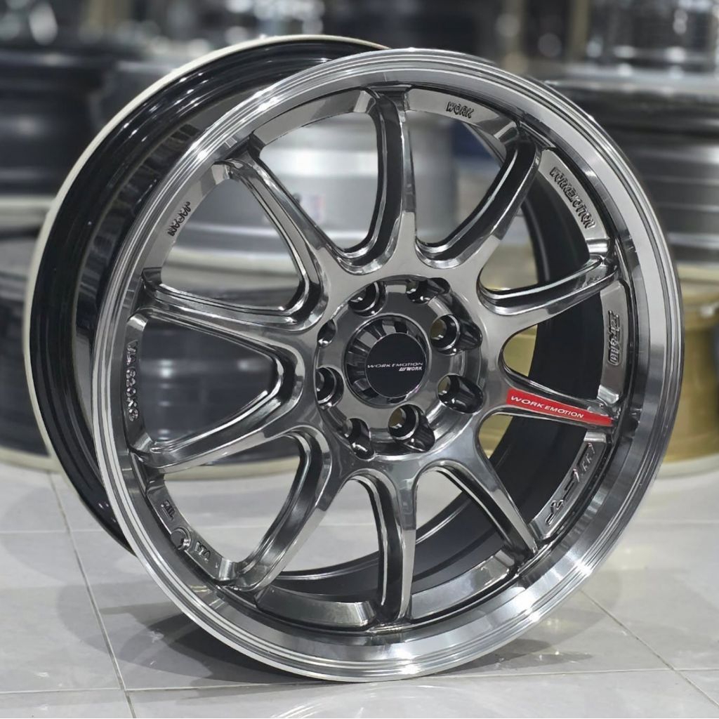 Jual velg racing WORK ZR10 R16 LEBAR 6,5 PCD 4X100 - 4X114,3 velg ...