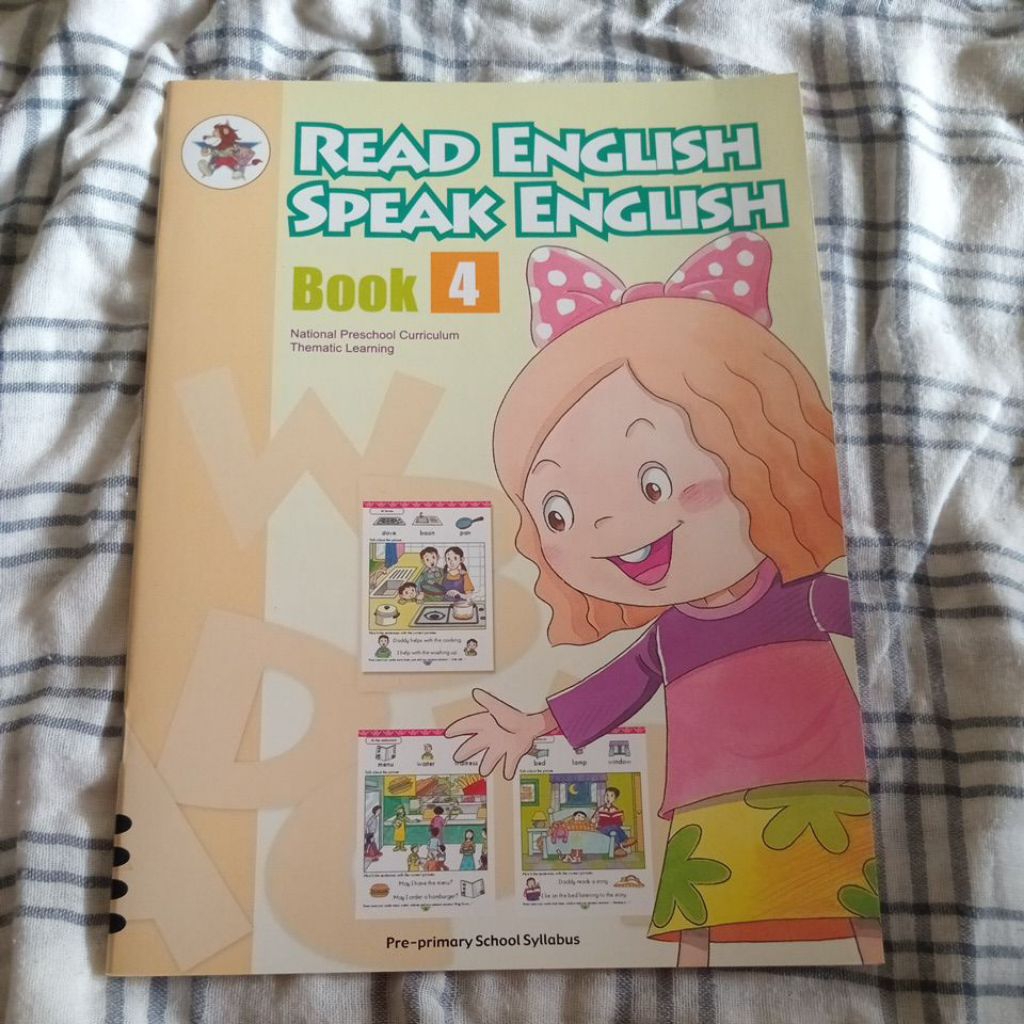 Jual BUKU READ ENGLISH SPEAK ENGLISH BOOK 4 - NATIONAL PRESCHOOL ...