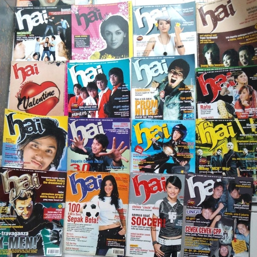 Jual Majalah HAI Edisi Tahun 2006 majalah Jadul Majalah Bekas | Shopee ...