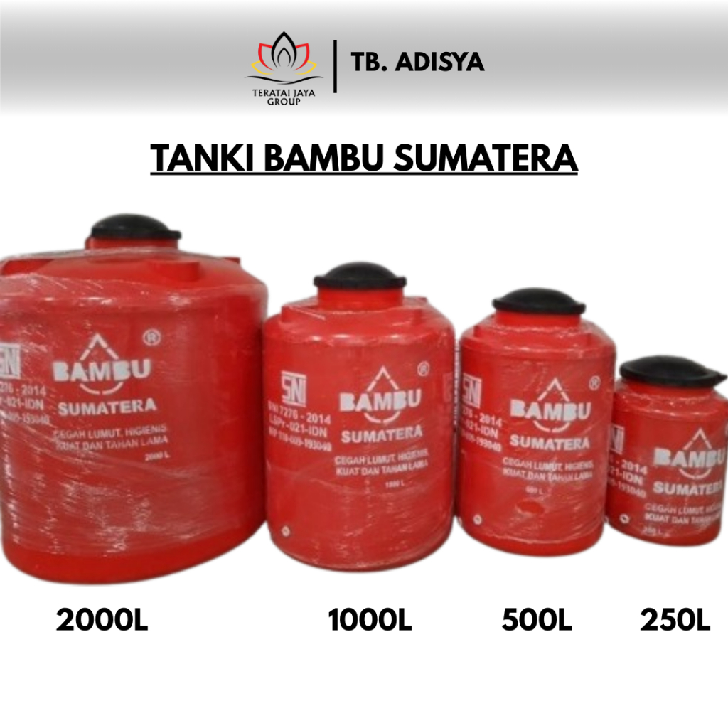 Jual [BACA DESKRIPSI] Toren/Tandon Air Bambu Sumatera/Tangki Air ...