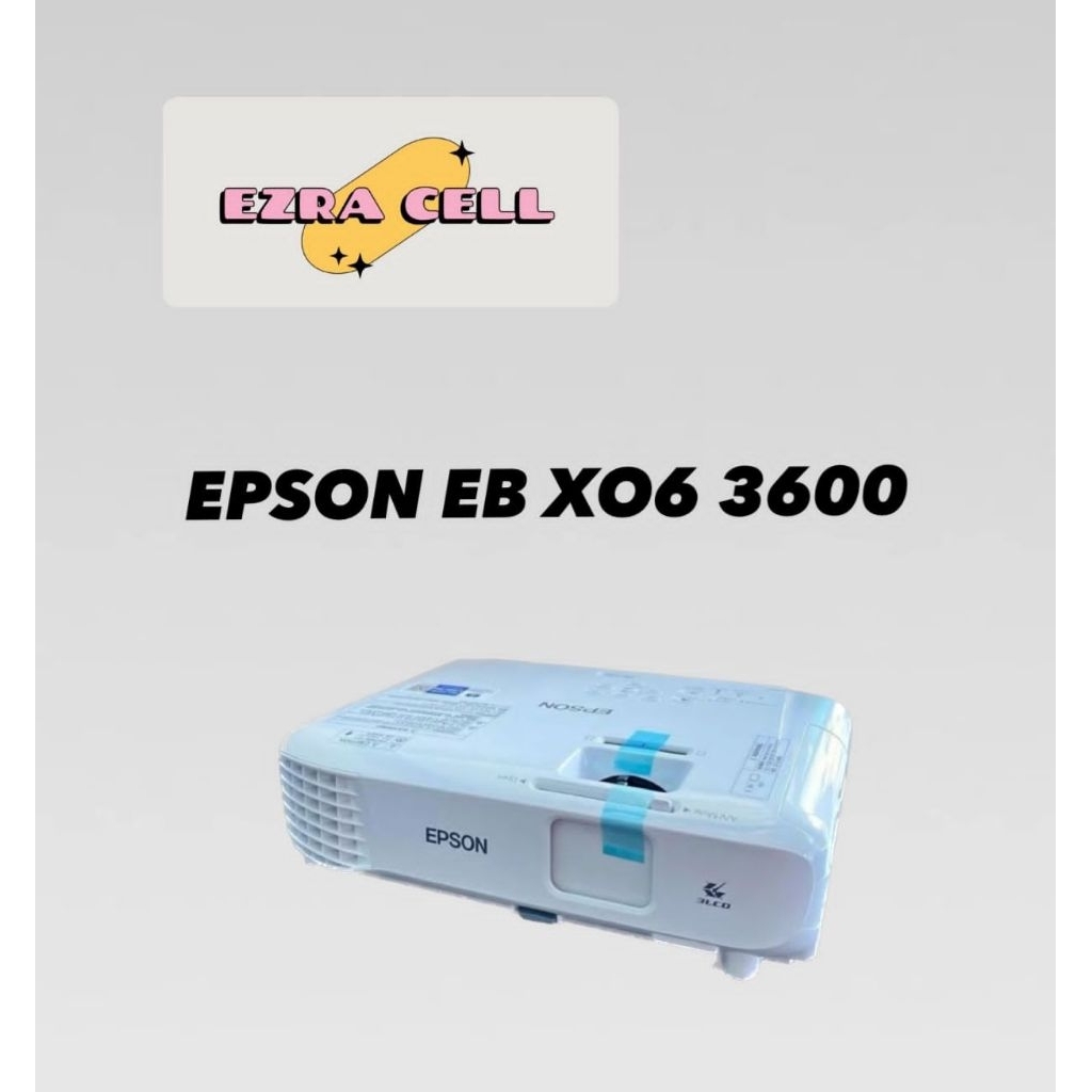 Jual PROYEKTOR EPSON EB X06 3600 LUMENS HDPMI SECOND ORIGINAL | Shopee ...