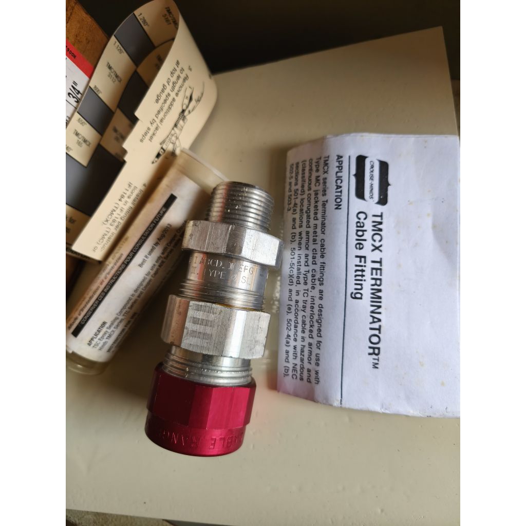 Jual CABLE GLAND EATON CROUSE-HINDS TMCX 285 SIZE 3/4" NPT // C.W ...