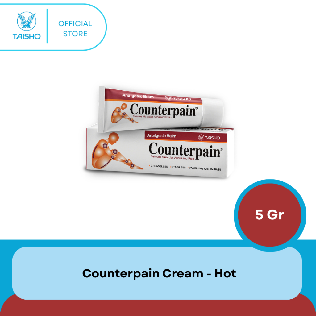 Jual Counterpain Cream Terlengkap & Harga Terbaru Juni 2026 | Shopee ...