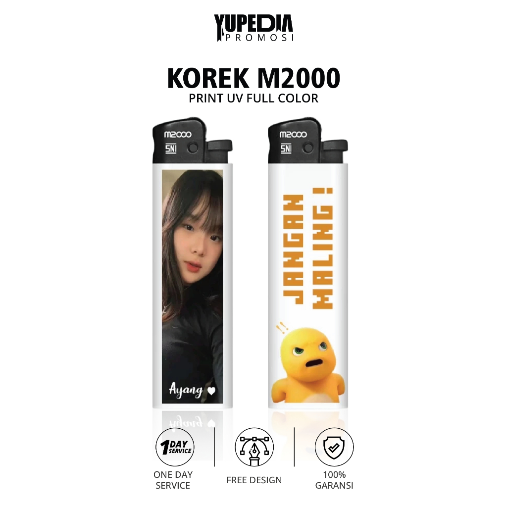 Jual Korek Custom Cetak 1 SISI Print UV Full Color Promosi/Souvenir ...