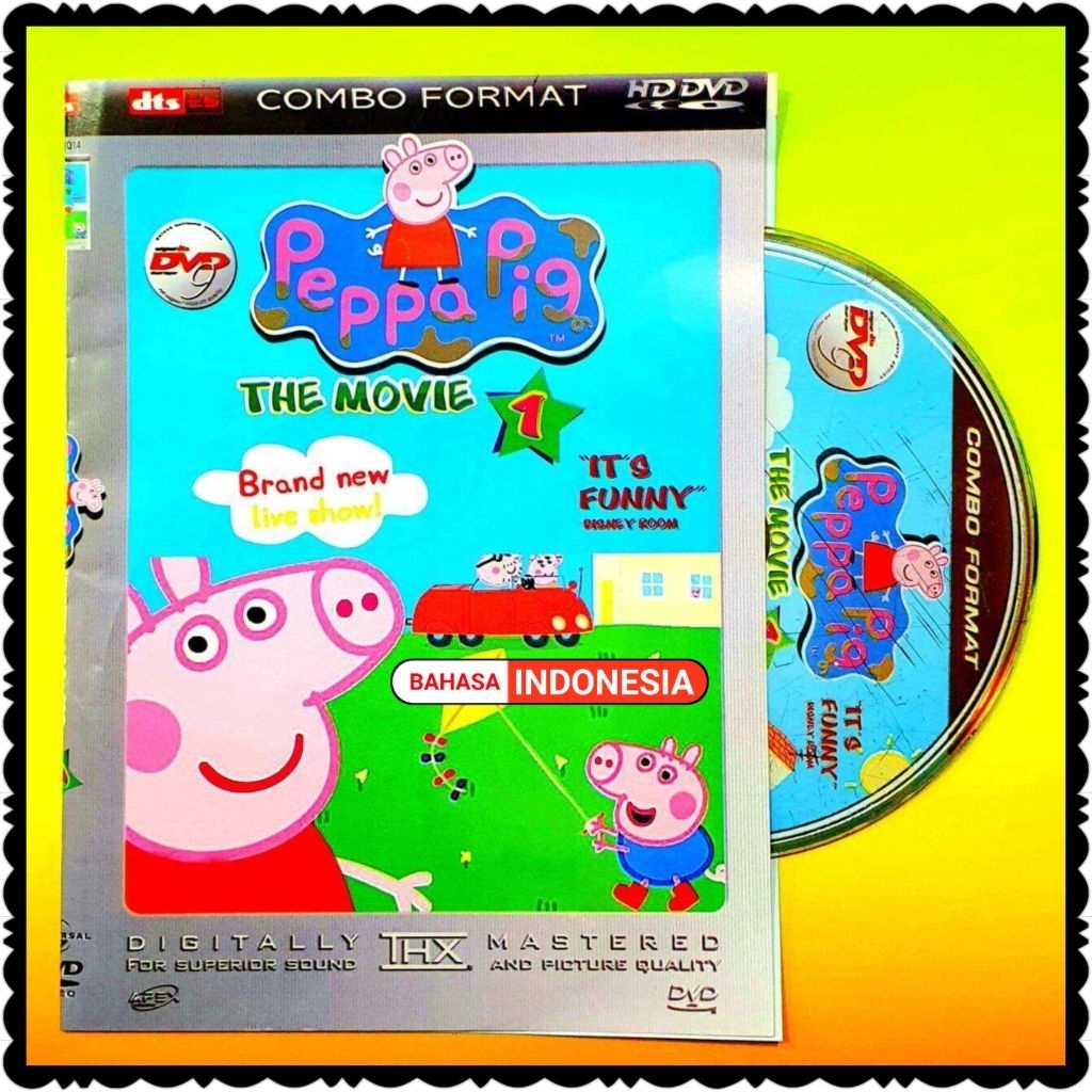 Jual KASET DVD PEPPA PIG DUBBING BAHASA INDONESIA-KASET DVD ANAK2 ...