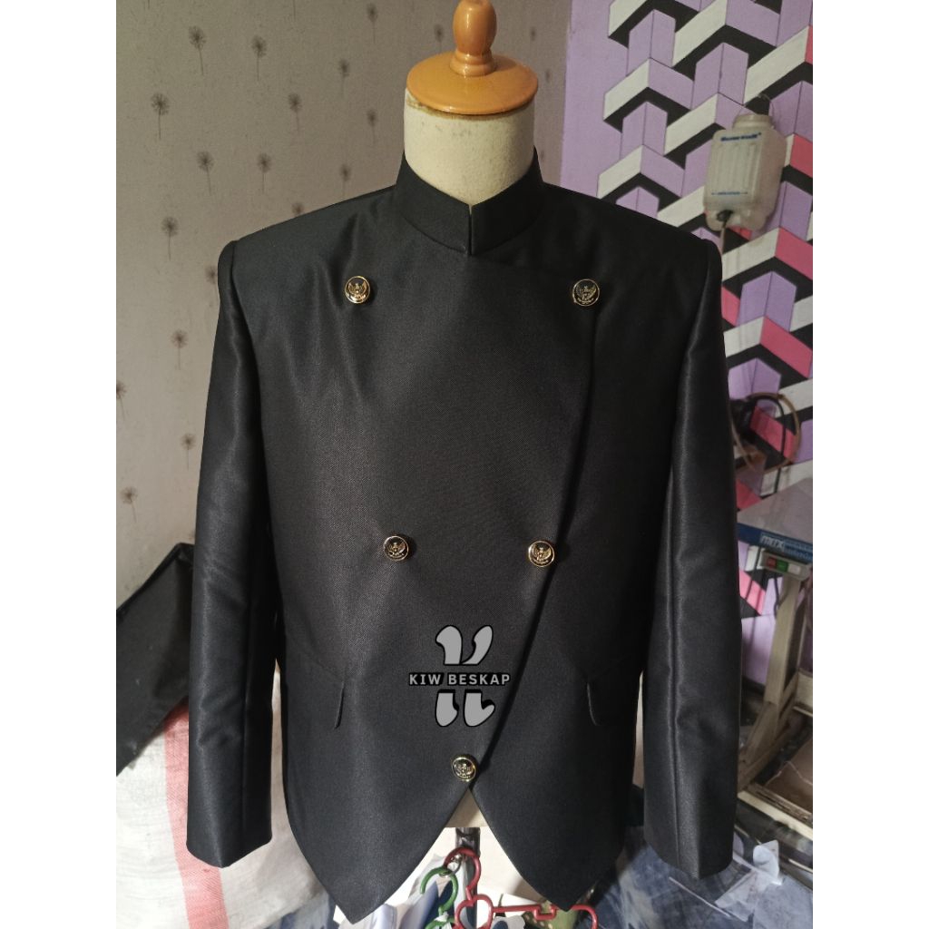 Jual Beskap Sikep, Beskap Tradisional, Beskap Adat, Beskap Solo, Bahan ...