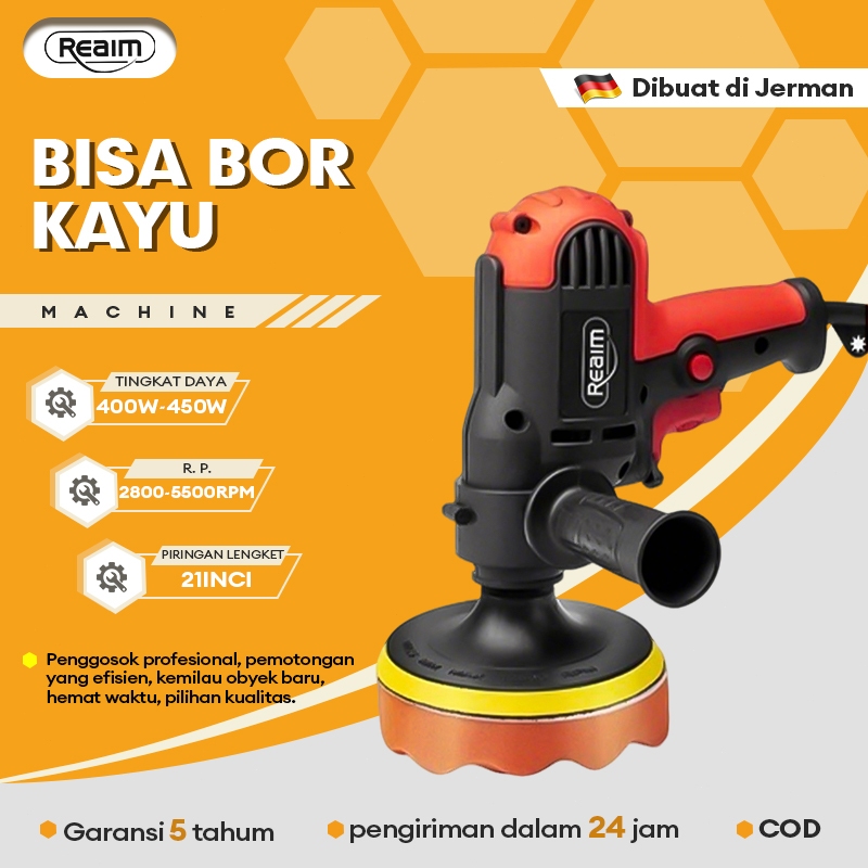 Jual REAIM Mesin Poles Mesin Polisher450W Mesin poles body mobil ...