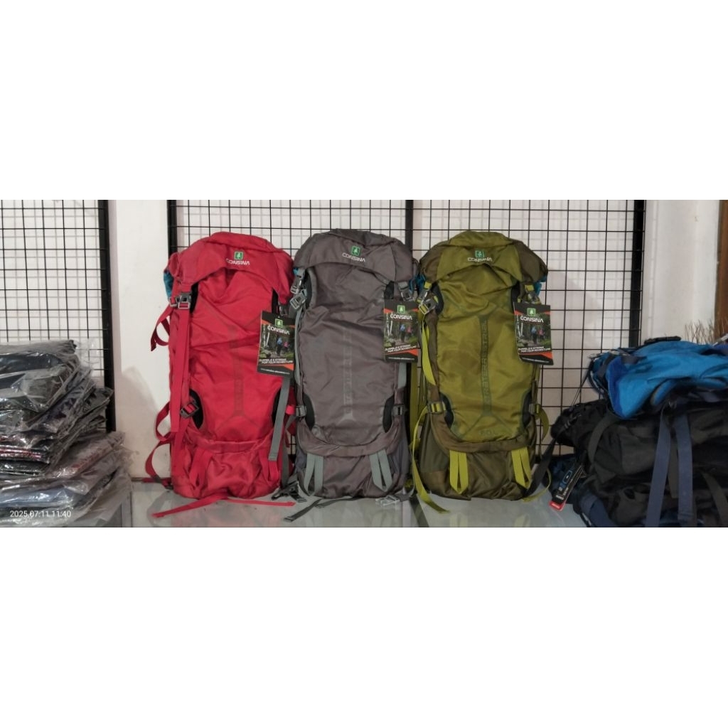 Jual Tas Gunung Carrier Keril Carir CONSINA EXTRATERRESTRIAL 60 Liter ...