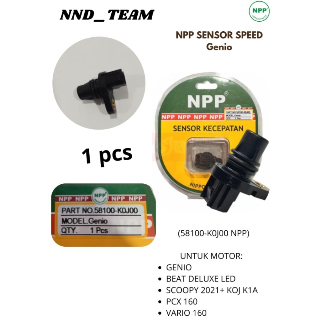Jual Sensor Kecepatan NPP Honda Genio Beat Scoopy PCX Vario 160 ...