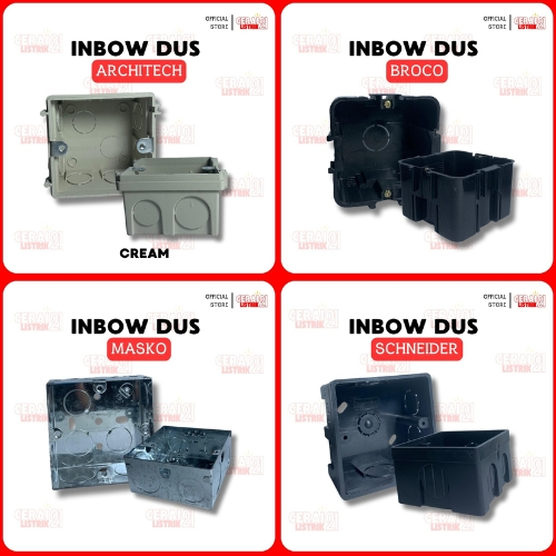 Jual GL21 - INBOW DUS PLASTIK & SENG Merek BROCO|BOSS|SCHNEIDER ...