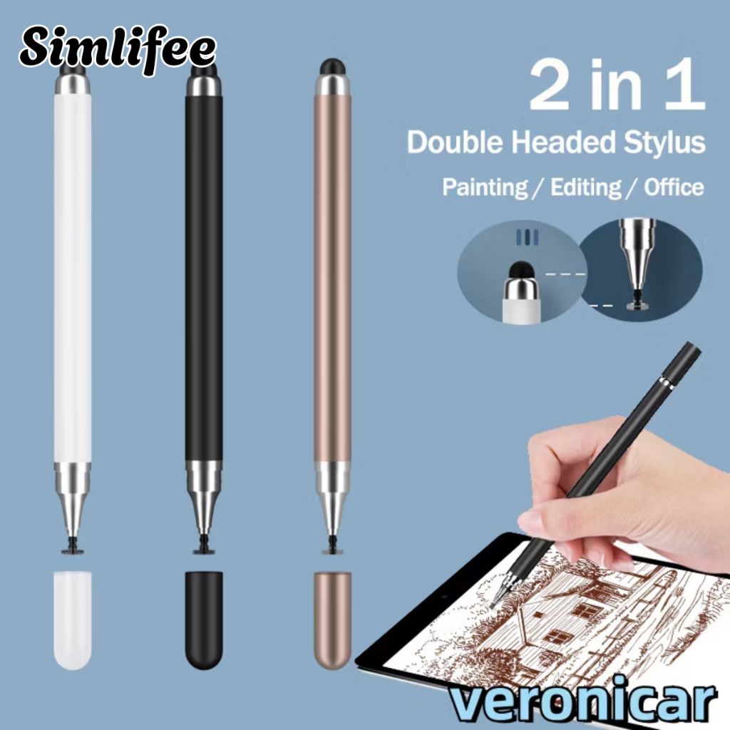 Jual Stylus Pen 2in1 Universal Drawing Pen For iPad Android Phone ...