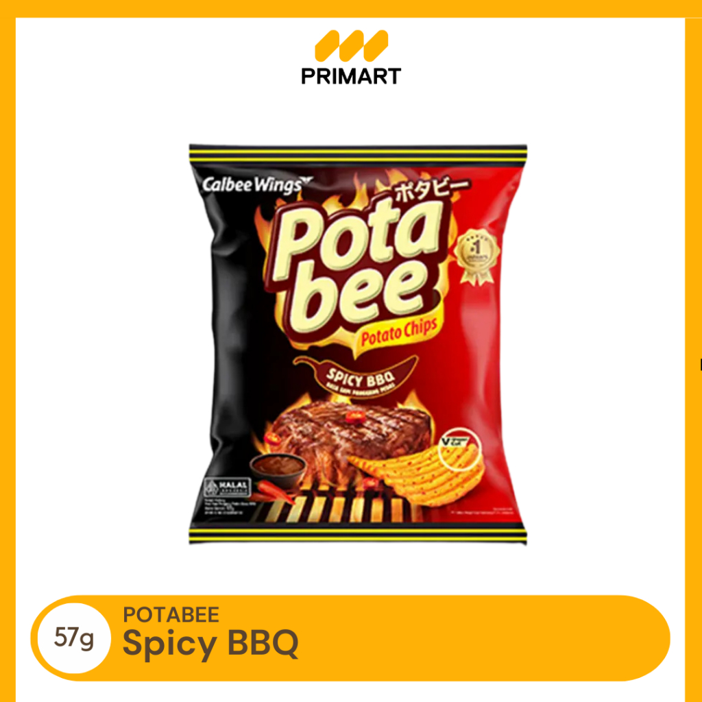 Jual Potabee Spicy BBQ Snack Kentang 57gr | Shopee Indonesia