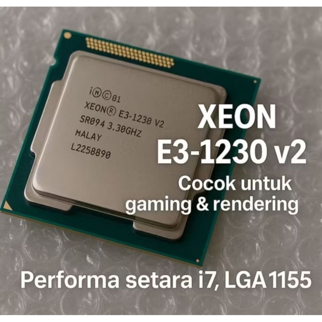 Jual Prosesor Intel Xeon E3 1230V2 setara Intel i7 | Shopee Indonesia