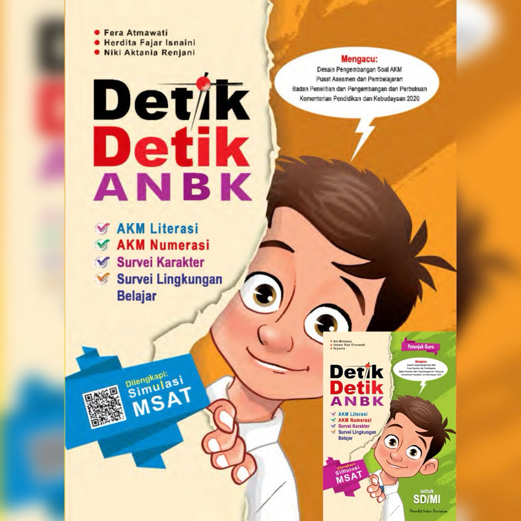 Jual BUKU DETIK - DETIK ANBK UNTUK SISWA SD/MI PENERBIT INTAN PARIWARA ...