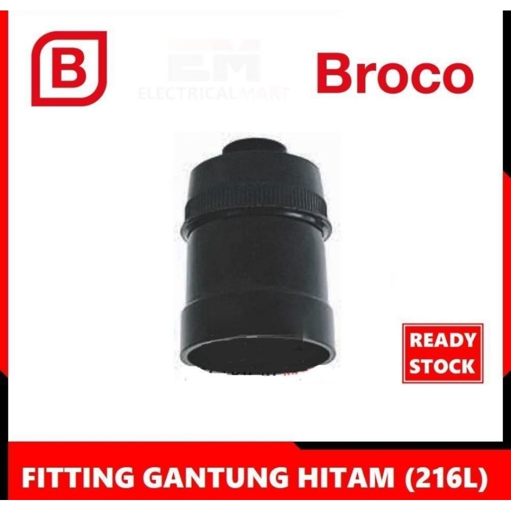 Jual fitting lampu broco pendant lamp holder soket lampu fiting lampu ...