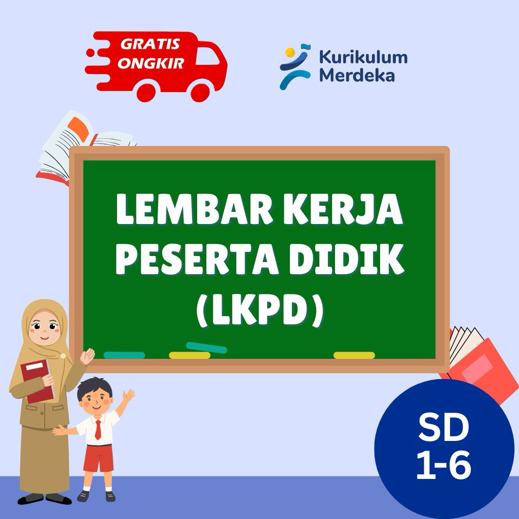 Jual LKPD Tingkat SD Kelas 1-6 Tahun 2025/2026 | Shopee Indonesia