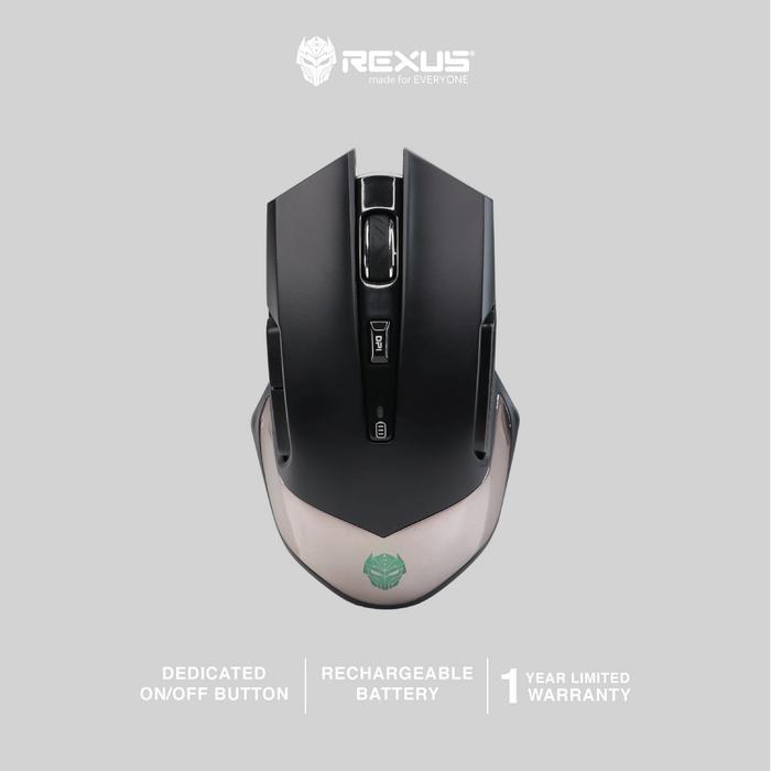 Jual Rexus Mouse Wireless Gaming Xierra RX-108 | Shopee Indonesia