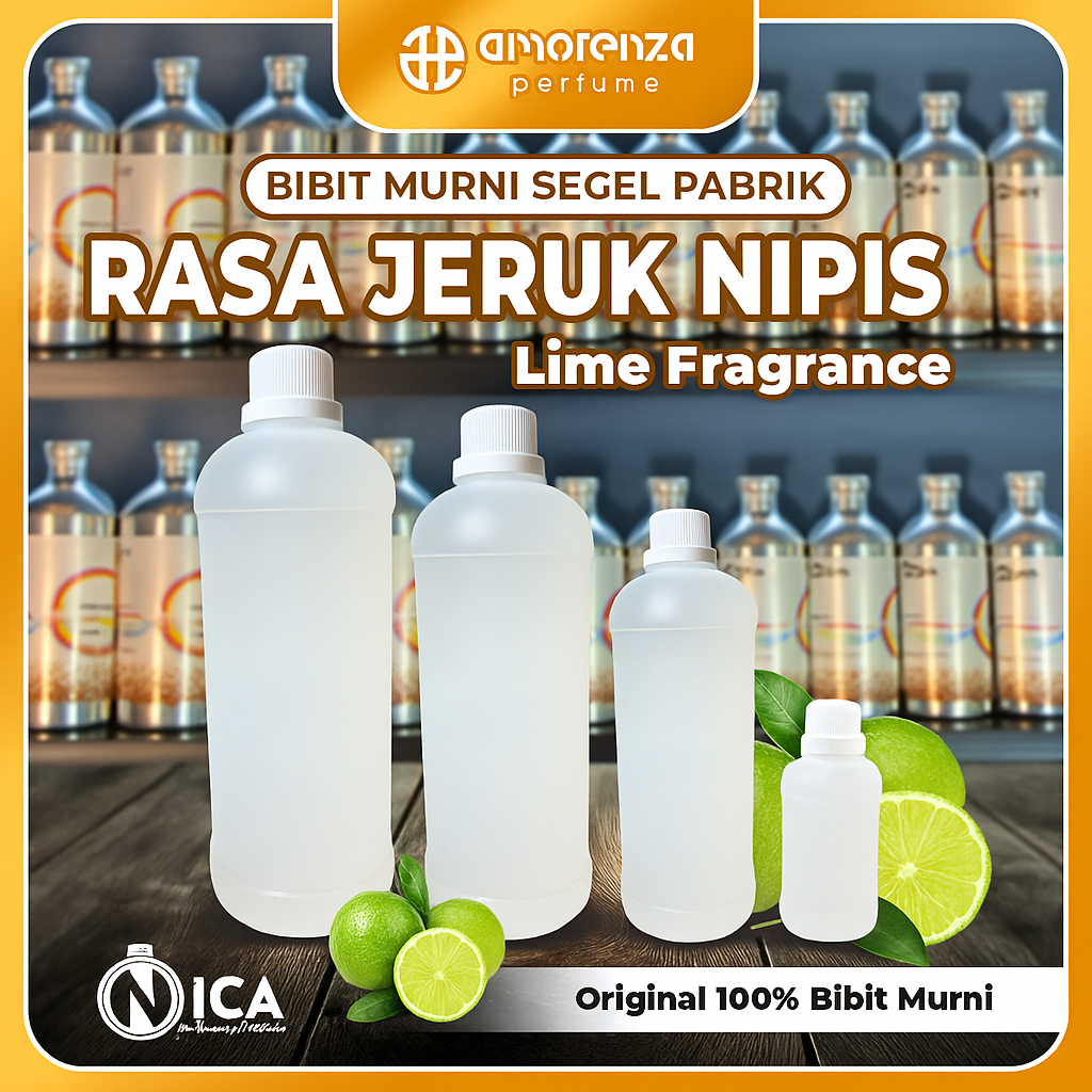 Jual BIBIT PARFUM MURNI JERUK NIPIS - LIME NICA FRAGRANCE KEMASAN ...