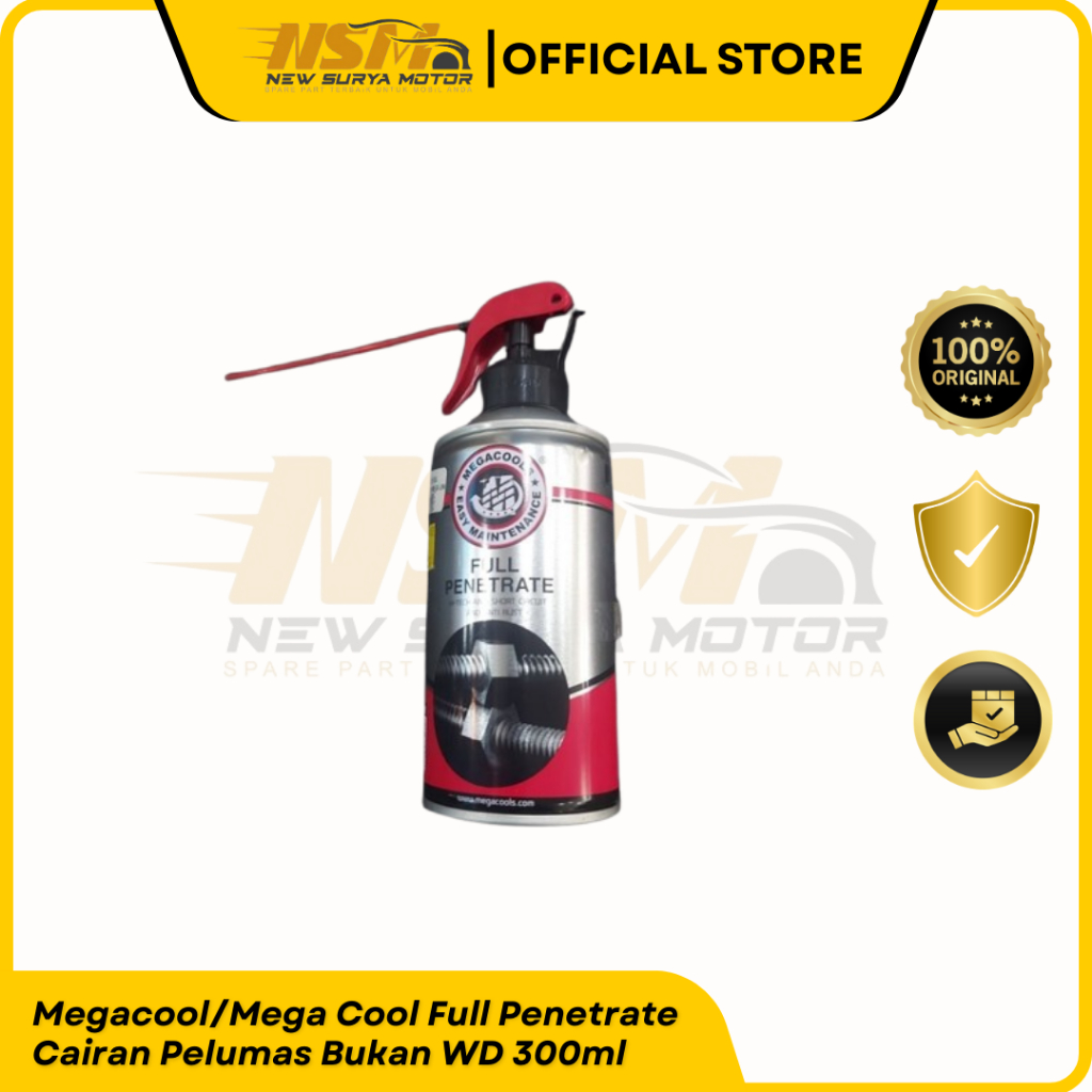 Jual Megacool / Mega Cool Full Penetrate Cairan Pelumas / Oli Anti ...