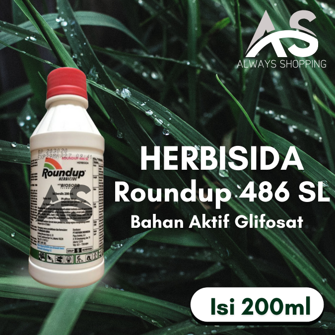 Jual [A1] Herbisida Roundup 486SL kemasan 200ml untuk Tanaman | Shopee Indonesia