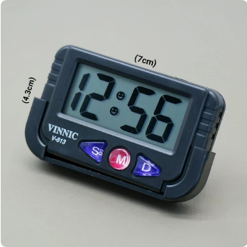 Jual NAKO NA-613D / NA-617A Digital Car Automobile Alarm Clock | Shopee ...
