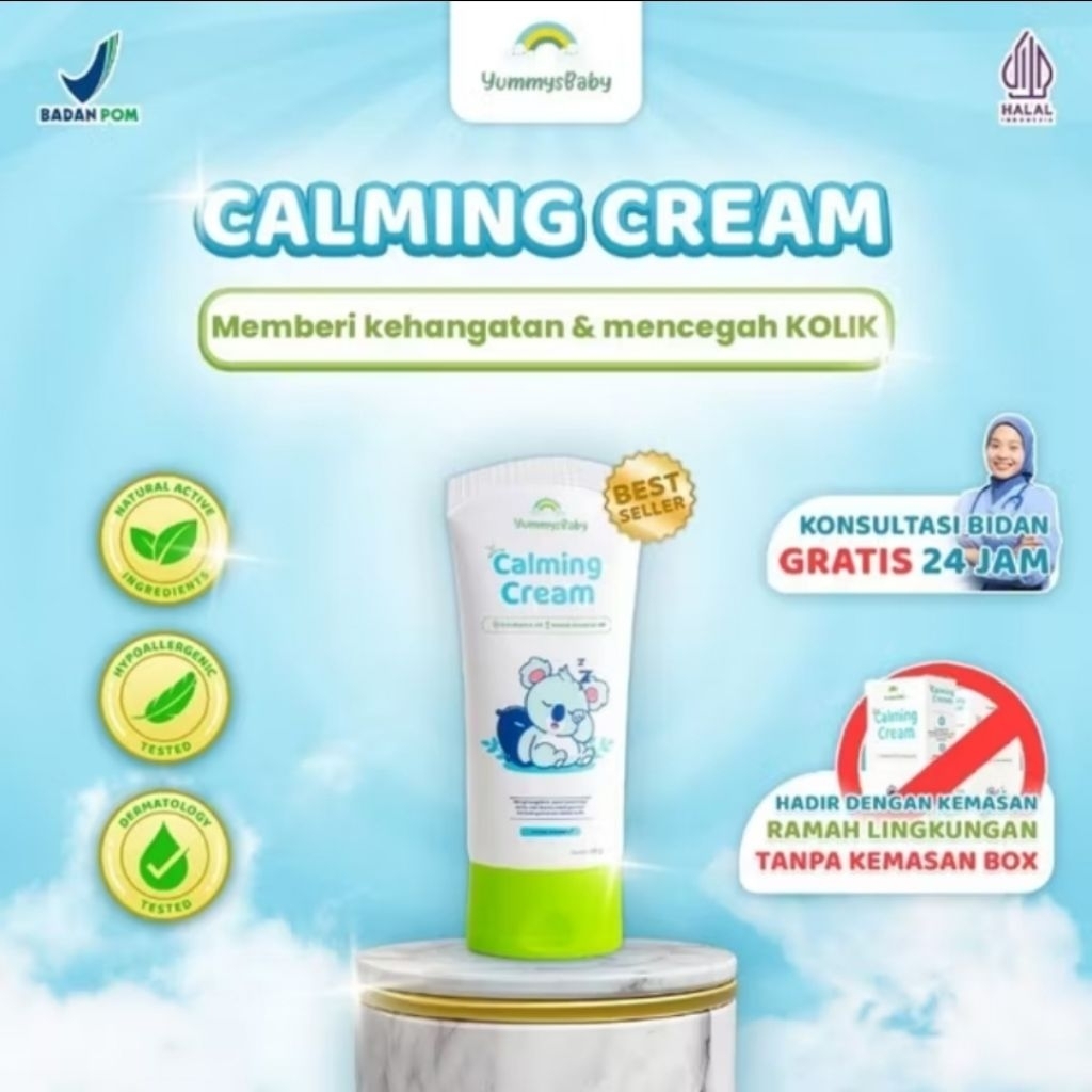 Jual Yummy's Baby Calming Cream | Shopee Indonesia