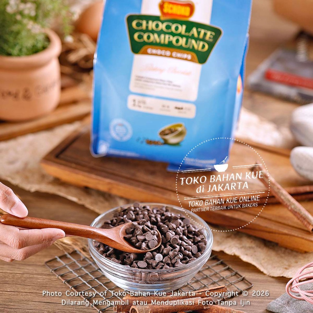 Jual Schoko Chocochips 100gr Dark Chocolate Compound Choco Chips ...