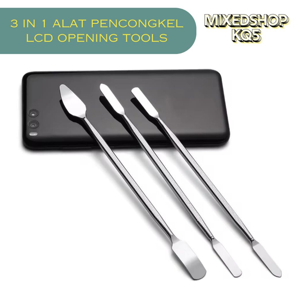 Jual Besi Congkel Lcd Ts 3 In 1 Stainless Steel ALAT CONGKEL 3IN1 ...