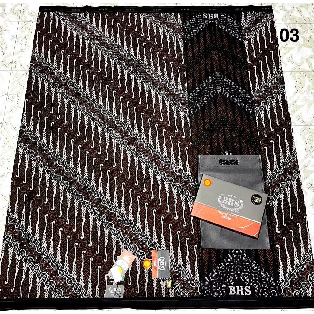 Jual Sarung BHS batik infinity silver | Shopee Indonesia