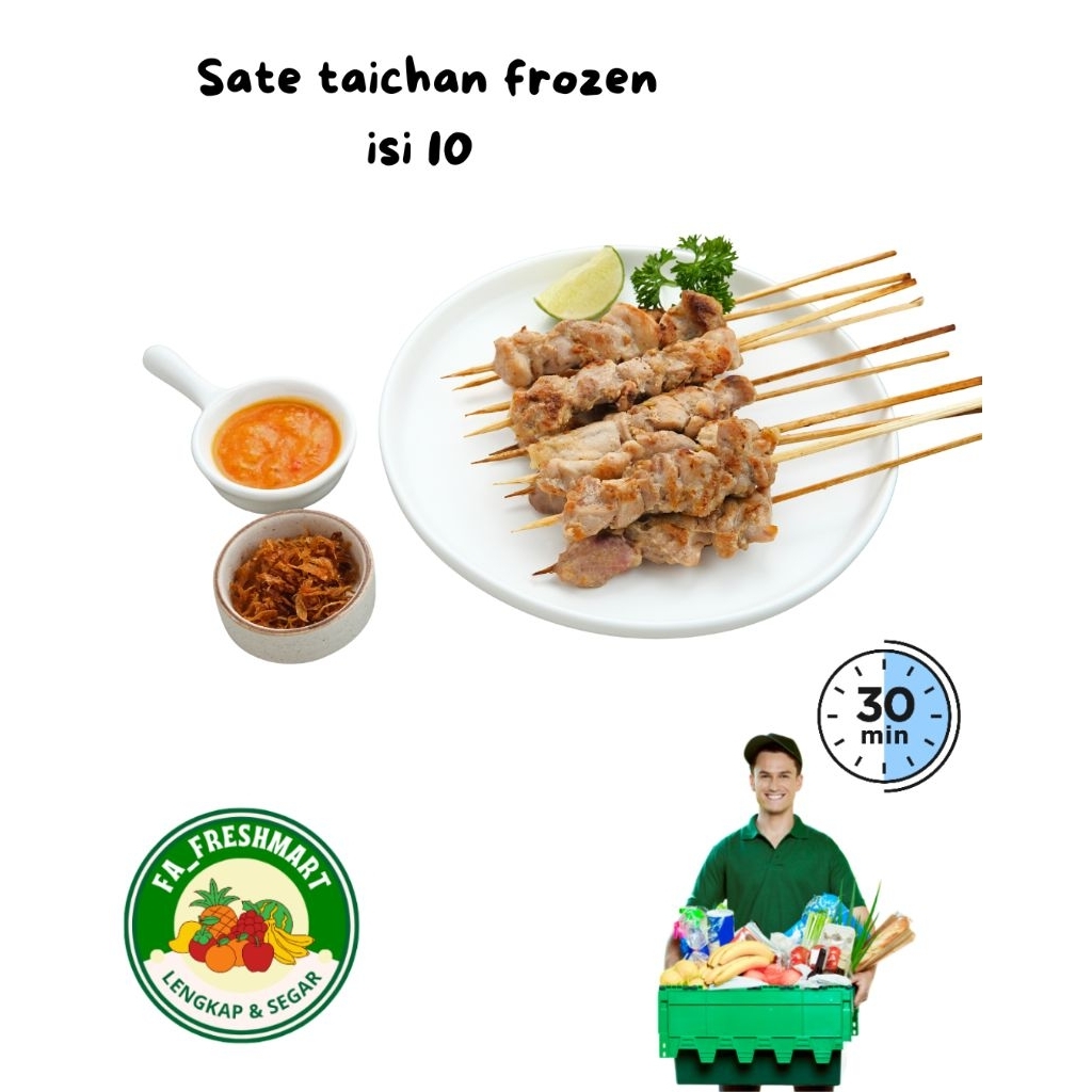 Jual sate taichan frozen isi 10 tusuk (full daging) | Shopee Indonesia