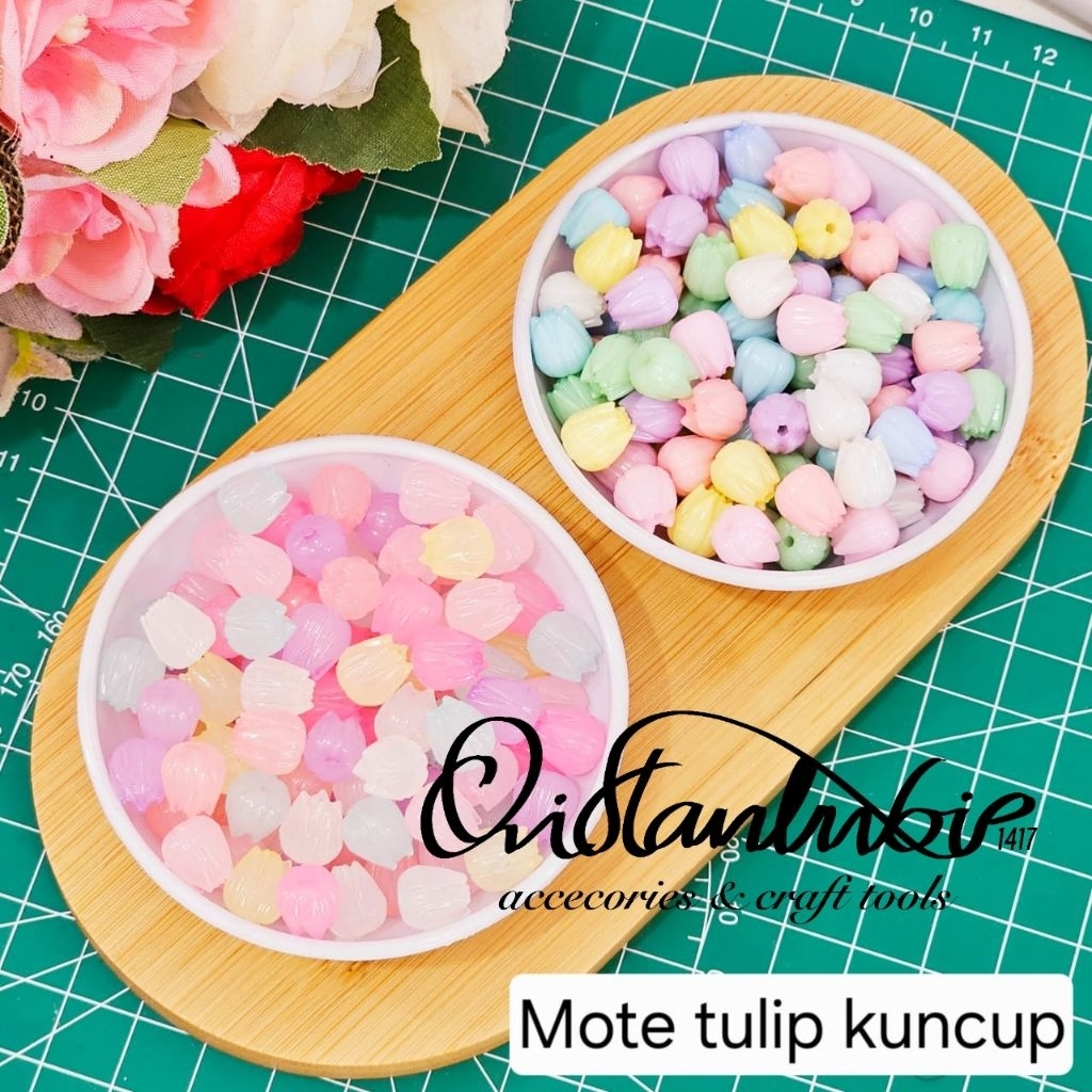 Jual Mote bunga tulip n tetes | Shopee Indonesia