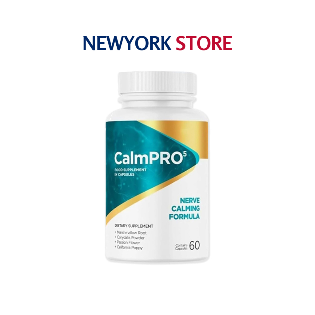 Jual Calm Pro 5 Nerve Calming Formula 60 Capsules - Suplemen Herbal ...