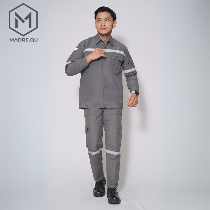 Jual Wearpack Safety Setelan Lengan Panjang Scotlight Baju Kerja ...