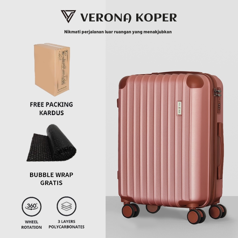 Jual VERONA Koper 20 inch polo Hardcase KOPER anti pecah tahan banting ...