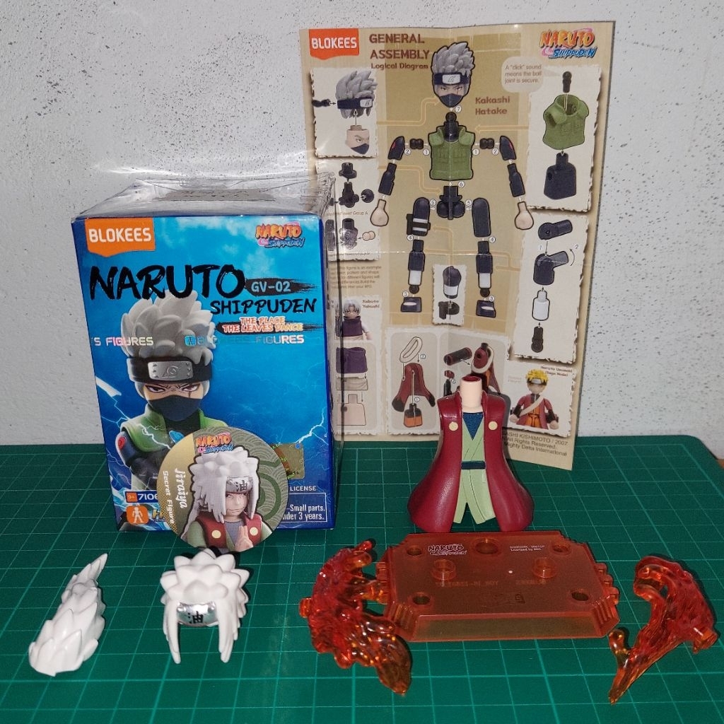 Jual "SECRET NARUTO UZUMAKI (SAGE MODE), SECRET JIRAYA" Blokees Naruto ...